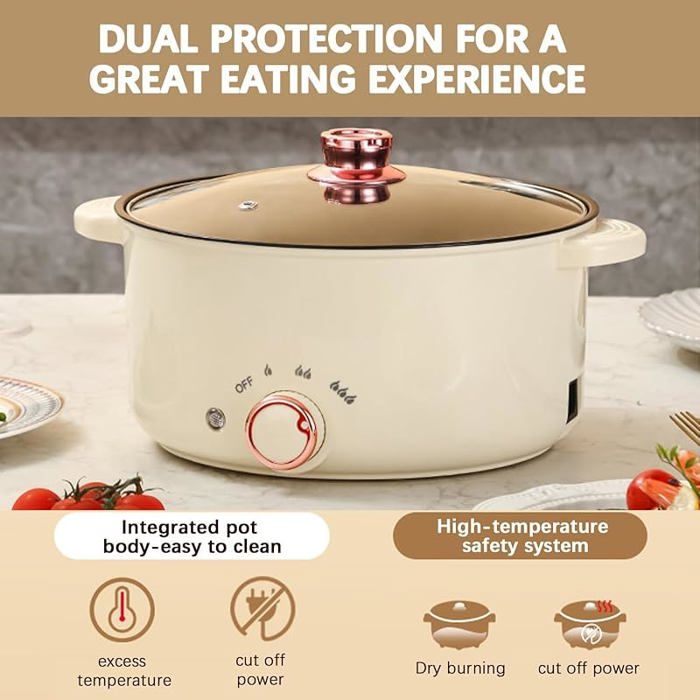 Hot Electric Pot 3.5L Electric Pot with Separator 1000W Three Power ...