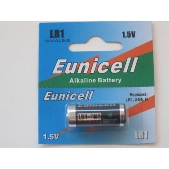 Pile LR1 Alcaline 1.5V Eunicell - Cdiscount Jeux - Jouets