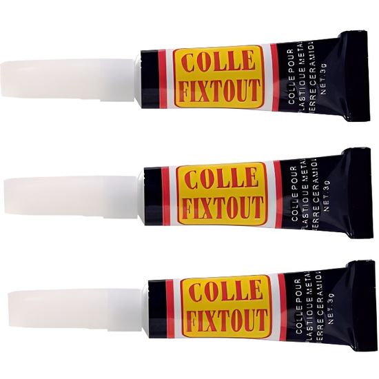 Colle Fixtout Extra Forte (x3) - Achat / Vente colle - pate fixation Colle Fixtout Extra Forte ...