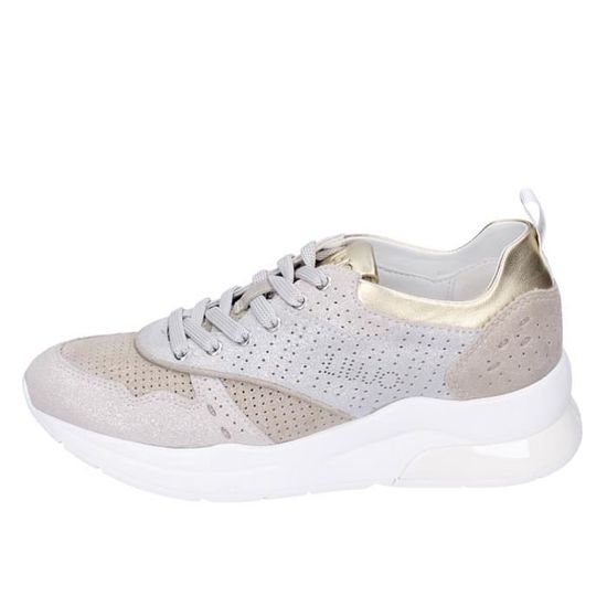 LIU JO Basket Sneakers Femme Jaune Daim BF784 Or - Cdiscount Chaussures