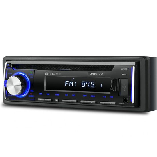 Autoradio Muse DAB 160 Watts - DAB+/FM RDS - USB, SD/MMC/ AUX 4 X 40 ...