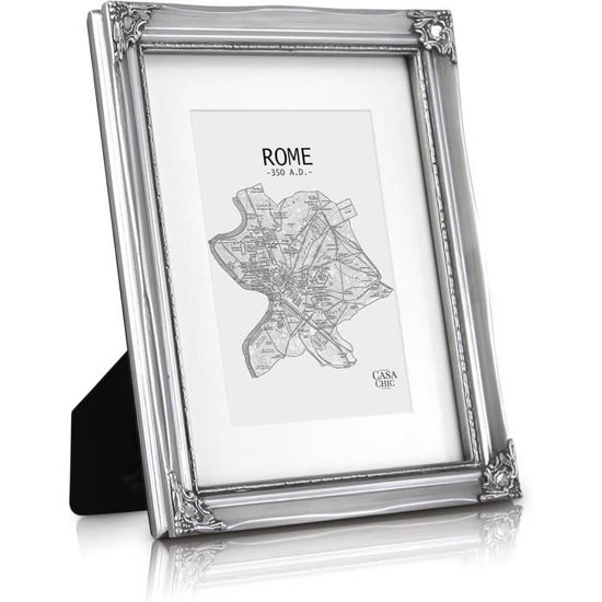 Cadre Photo A4 - Vitre En Verre Avec Passe-Partout Pour Photo 20X15 Cm ...