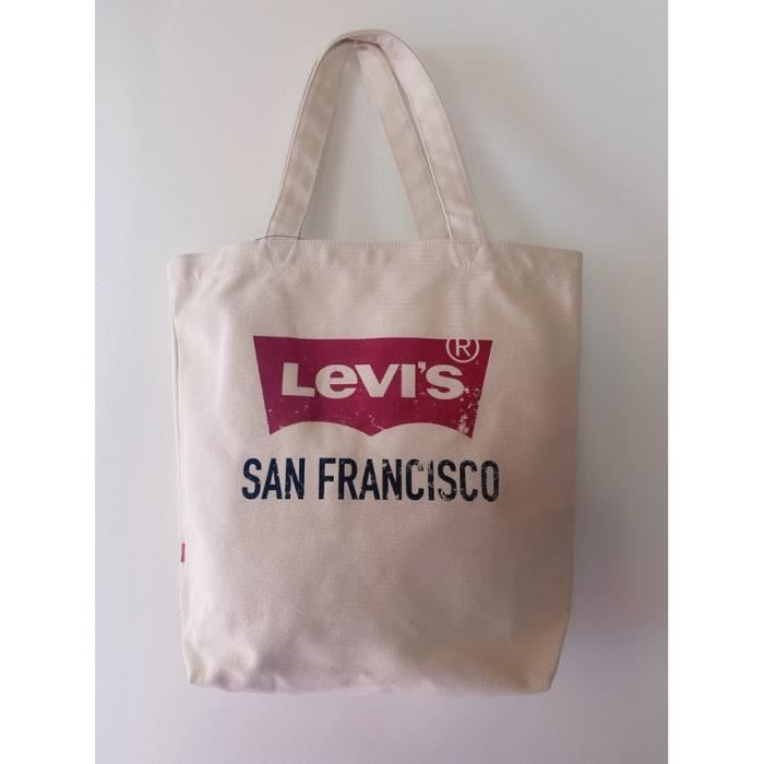 Levi's Sac Canvas Tote Bag San Francisco - Cdiscount Bagagerie ...