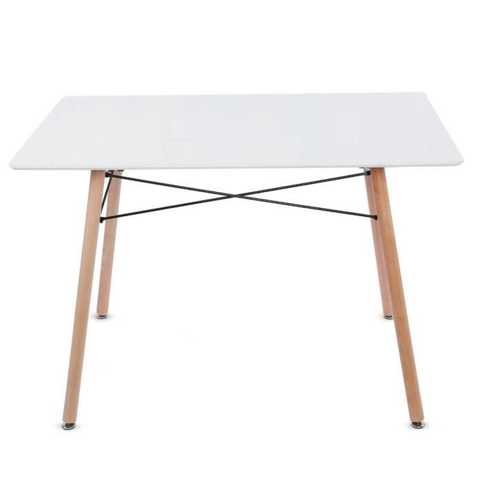 CESAR Table à manger en bois de style moderne pour le salon cuisine ...