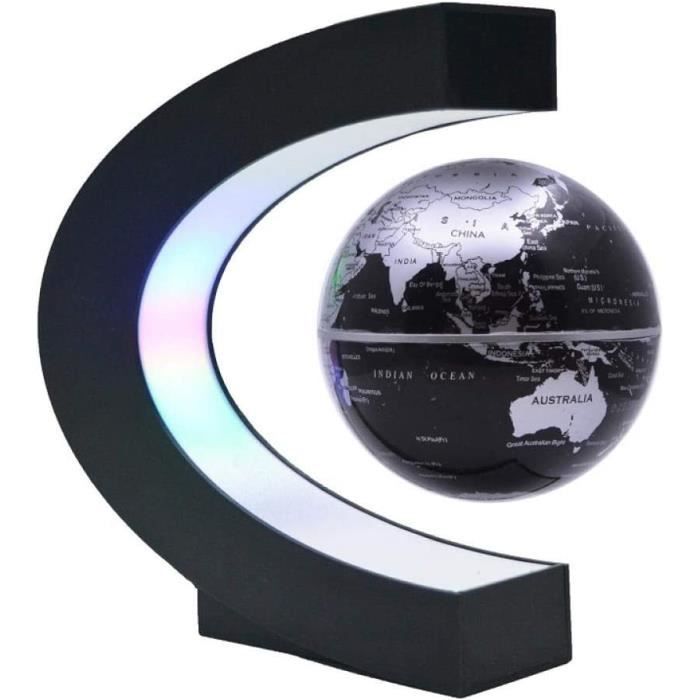 Creative Glowing Globe Sphère Flottant Magnétique Lévitation Sphère ...