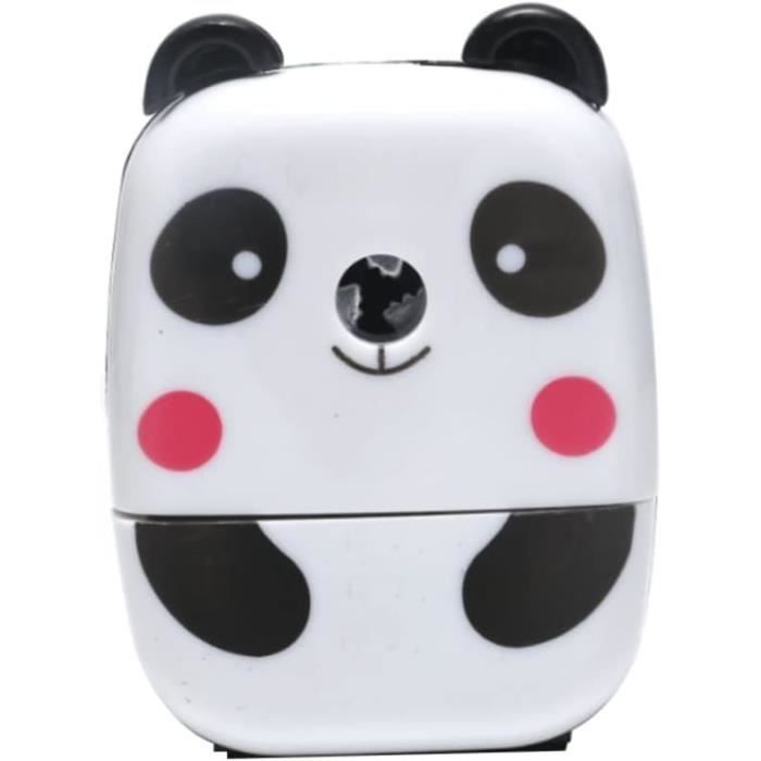 Taille-Crayon De Dessin Animé, Forme De Panda Coupe-Crayon Manuel Outil ...