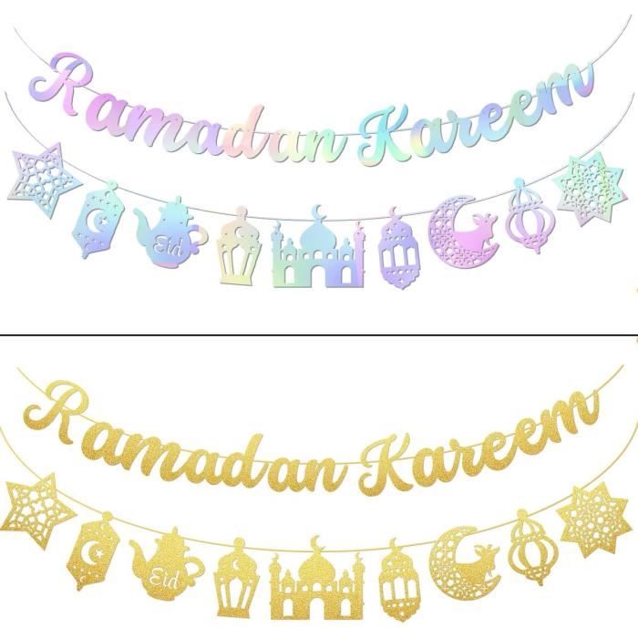 Ramadan Decoration,Guirlande Ramadan, Deco Ramadan,Ramadan Kareem ...