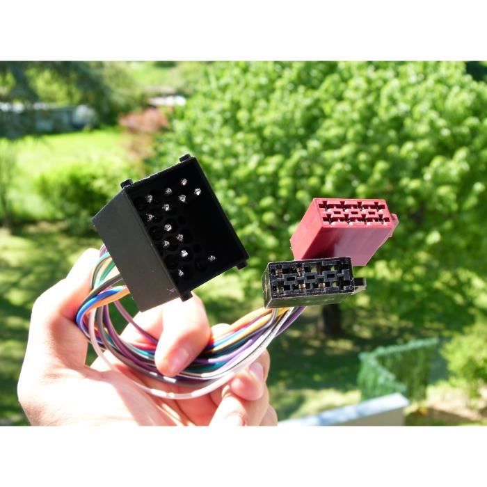 Détails sur FAISCEAU CABLE ISO AUTORADIO BMW E39 E30 E34 E36 E38 E39 E46 E53 NEUF - Cdiscount Auto