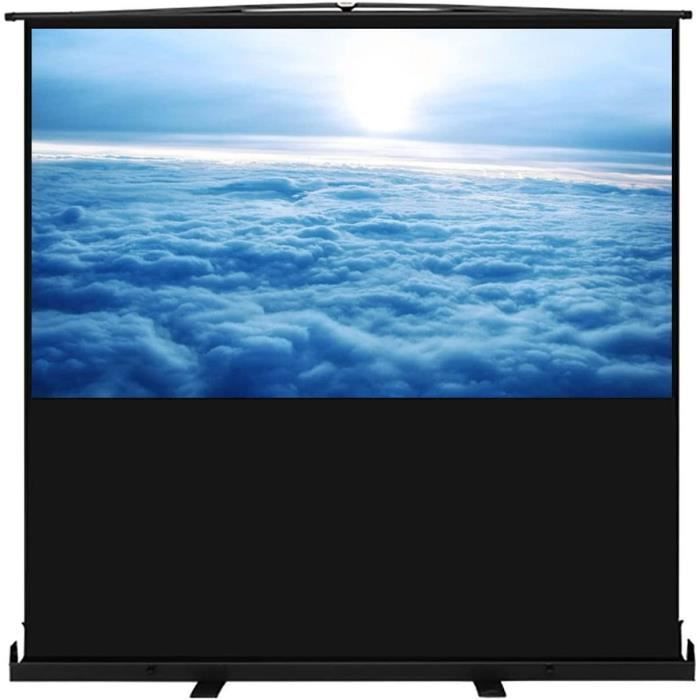 Écran de Projection Portable Manuel, écran de Projection Mobile au Sol ...