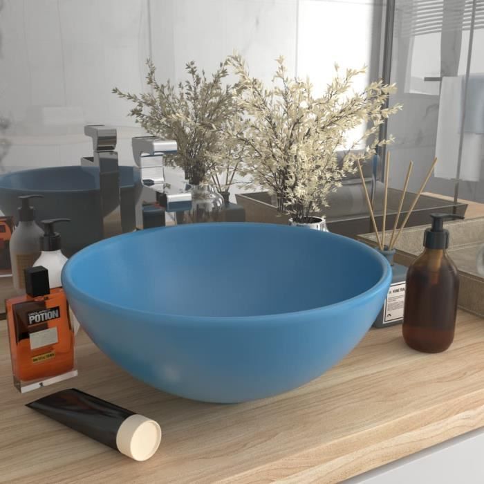 938&{HOME} Lave-Mains Belle Finition Vasque à poser Lavabo rond de ...
