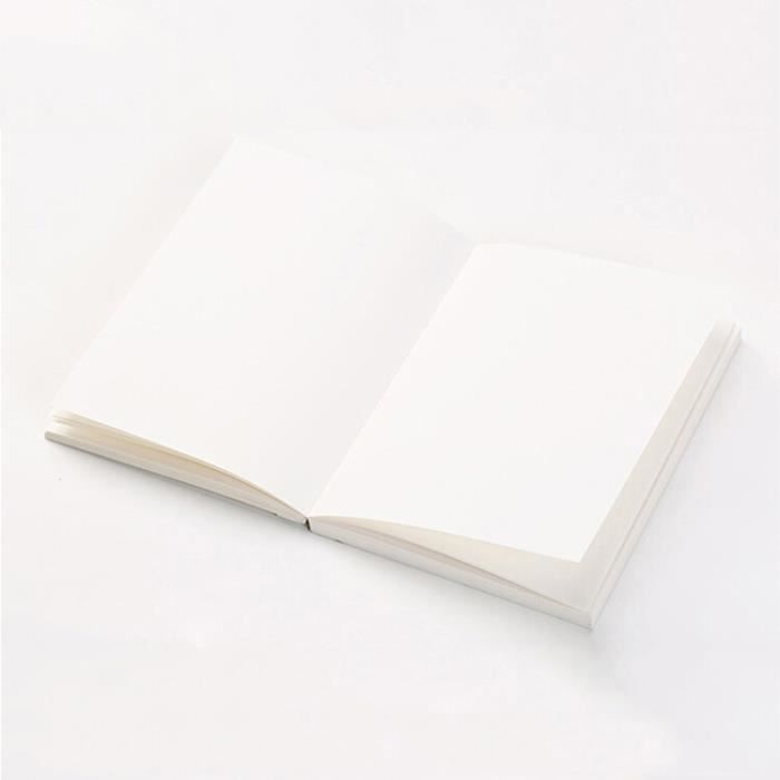 Carnet de notes A5 - Blank - Simple - Blanc - Mixte - Étudiant ...