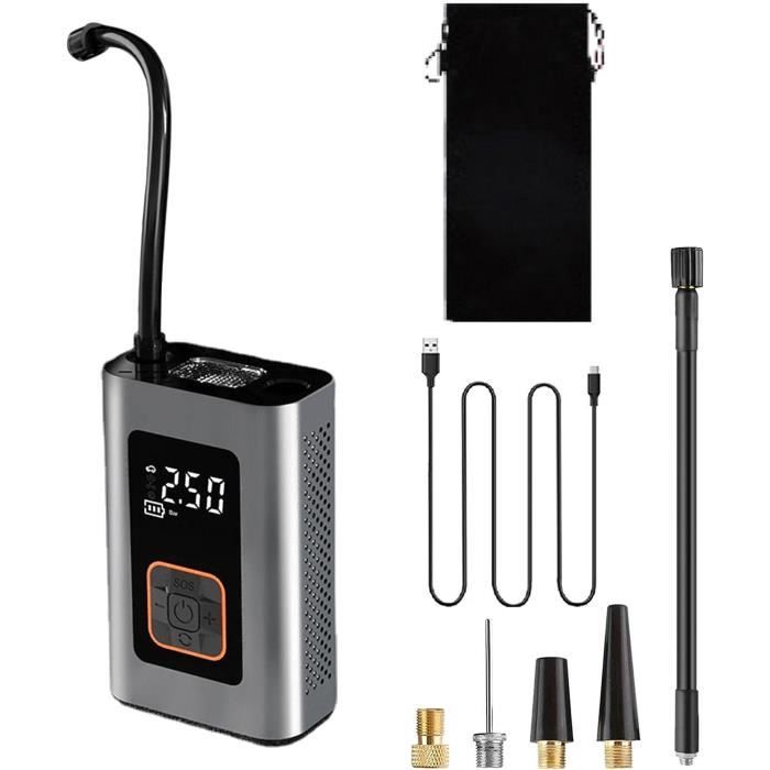 2 Pcs Compresseur D'Air Portable Pour Gonfleur De Pneus, Pompe À Air De ...