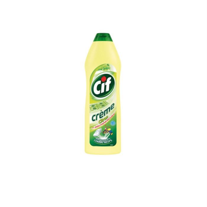 CIF Crème à récurer parfum Citron 750ml - Cdiscount Au quotidien