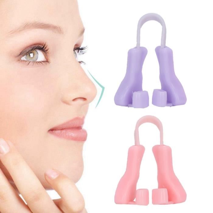 Pince-nez de beauté en silicone pour le nez avec clips pour le ...