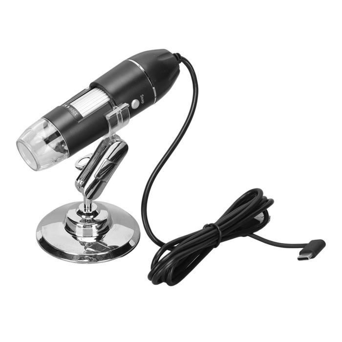 Microscope Numérique Portatif FDIT - Grossissement 50X À 1600X - 8 ...