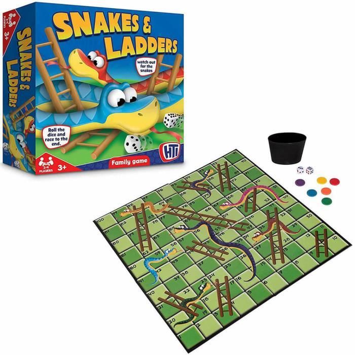 Snakes & Ladders Board Game - Cdiscount Instruments de musique