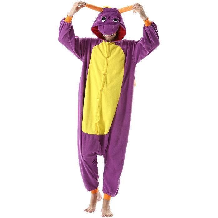 RUMOCOVO® Pyjama Adulte Unisexe Anime Animal Costume Cosplay ...