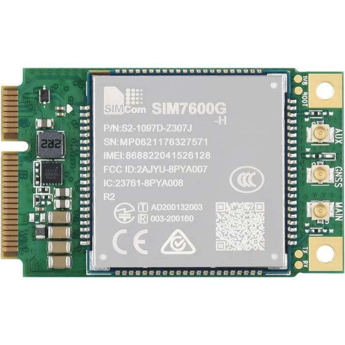 Sim7600g H Pcie Simcom Original 4g Lte Cat 4 Module Support Global Coverage Gnss Lte Tdd Lte Fdd