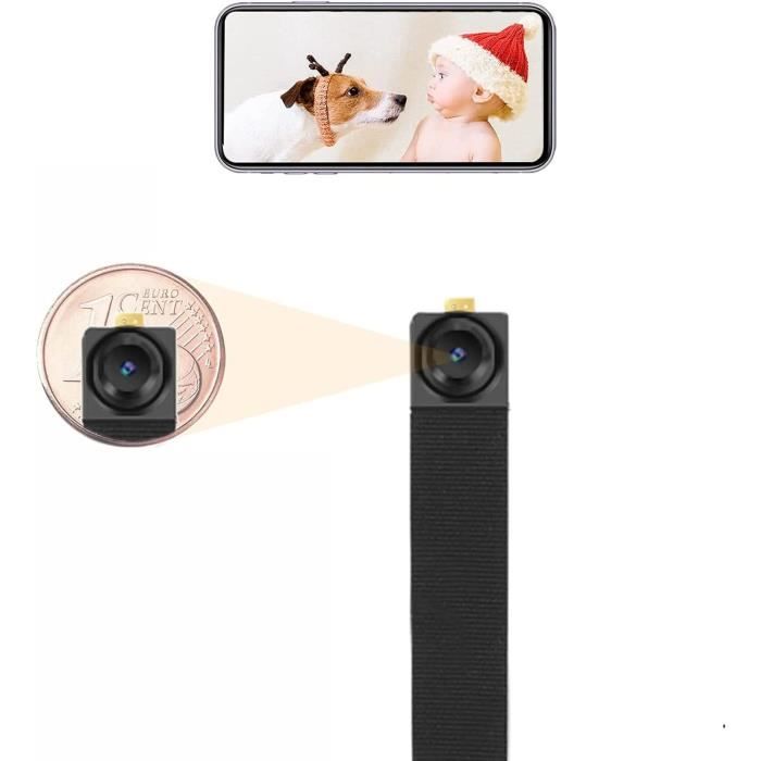 Mini caméra, Petite caméra de Surveillance HD avec APP, Micro caméra de ...