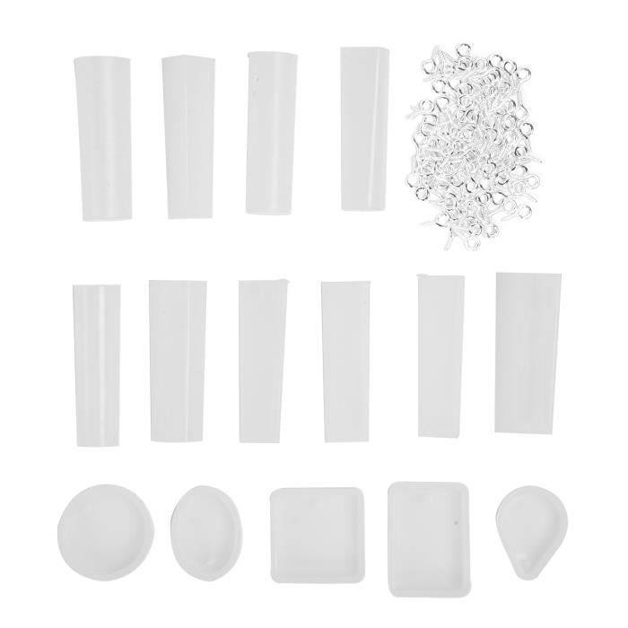 TMISHION Moule époxy Silicone époxy moule oeil vis ensemble bricolage ...