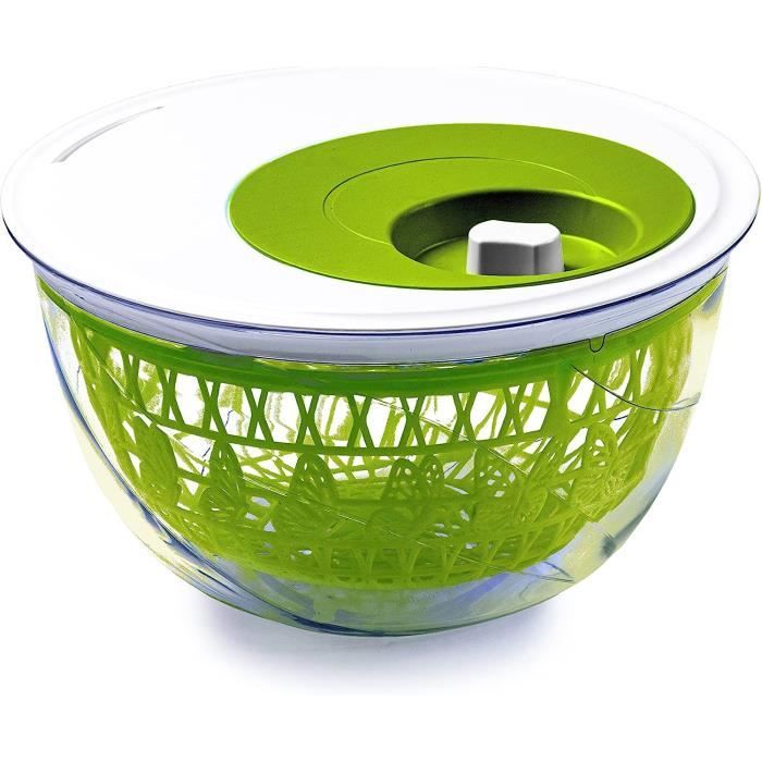 Essoreuse À Salade Madama Butterfly 4 L Vert-Blanc[H187] - Cdiscount Maison