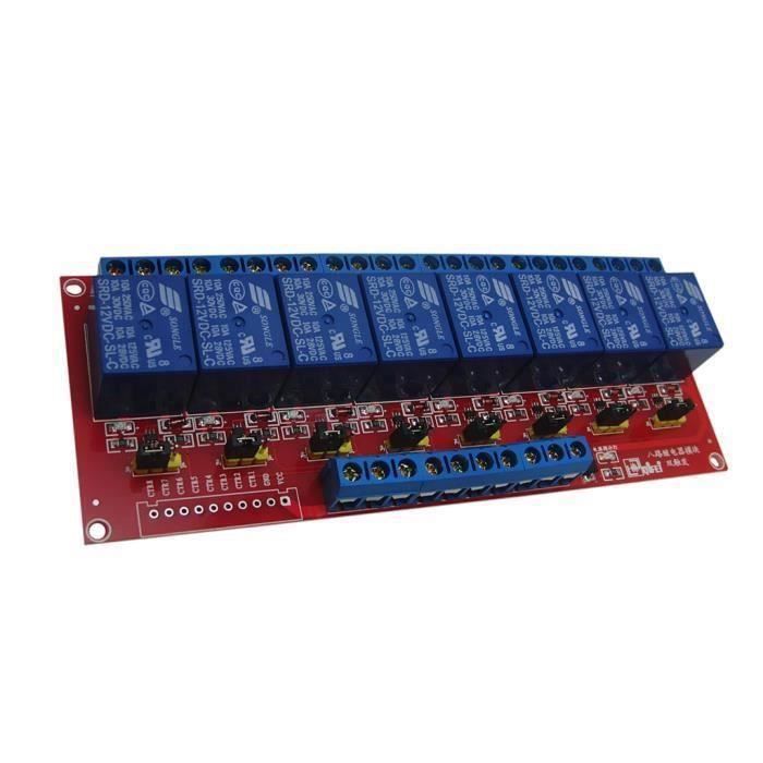 Module Relais - Non spécifié - 1x Relay Module Board - 8 canaux - 10A ...