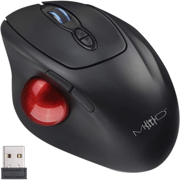 Souris À Trackball Laser Sans Fil 1600 Dpi[u2053] - Cdiscount Informatique