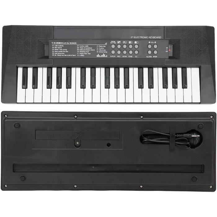 Clavier Électrique Clavier Musical Électronique Portable À 37 Touches ...