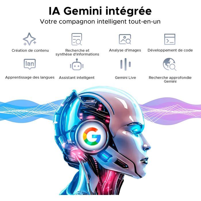 Tablette Android 12 Pouces - TURBIX - Tab E3+ VIP - FHD+ 2000x1200 ...