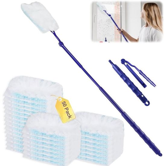 51Pièces pour Swiffer Plumeau Poussiere Recharge Kit, pour Swiffer ...