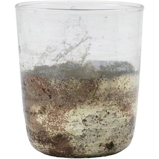 Gem 261600316 Bougeoir pour Bougie Chauffe-Plat Transparent-Gris ...