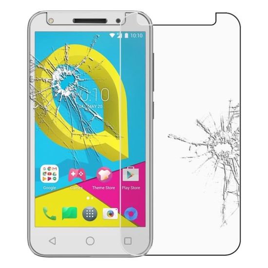 Cophone® Verre trempé Alcatel U5 , film de protection écran Premium ...