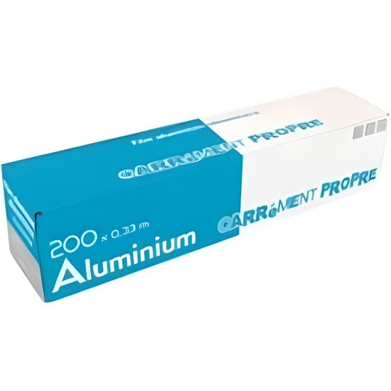 Film aluminium - 200m x 45cm - Cdiscount Au quotidien