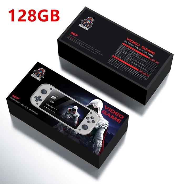 M17 128 Go - Console de jeu vidéo portable rétro M17, système Linux ...