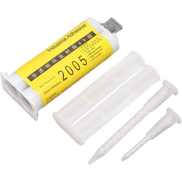 AB Colle Résine Époxy Haute Viscosité Complètement Transparente 5 ...