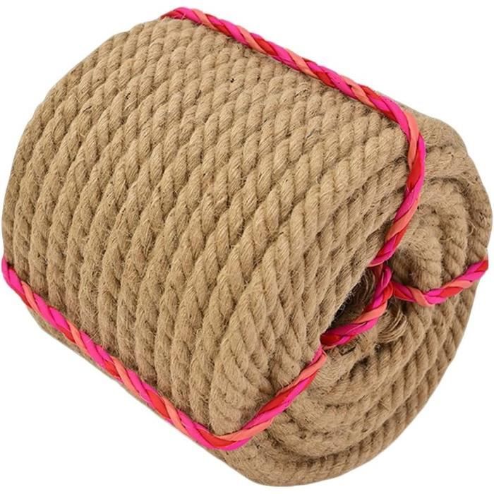 Corde Nautique Corde De Jute Fibre Naturelle Corde De Chanvre Épaisse ...