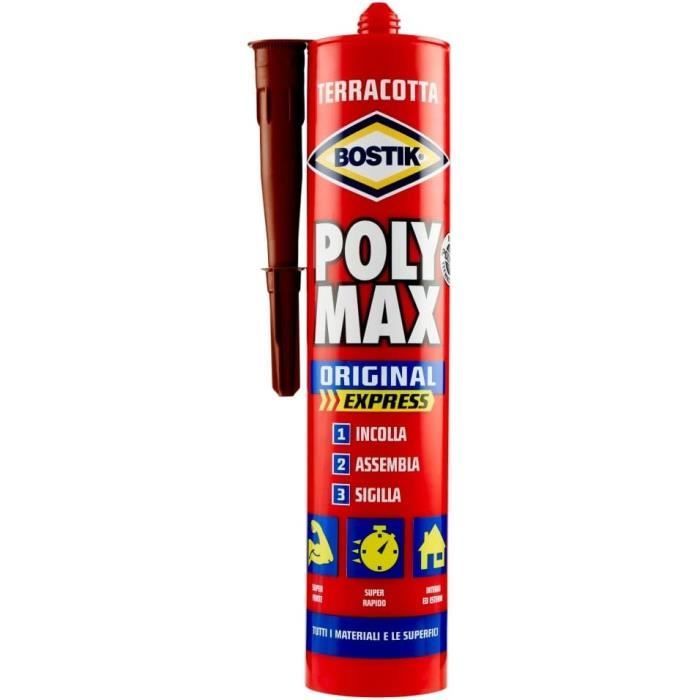 Bostik Poly Max Original Express Terracotta Colle De Montage Et Mastic ...