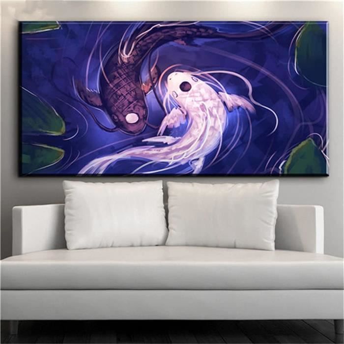 Diy Diamond Painting Kit Complet,Poisson Yin Et Yang 5D Peinture ...