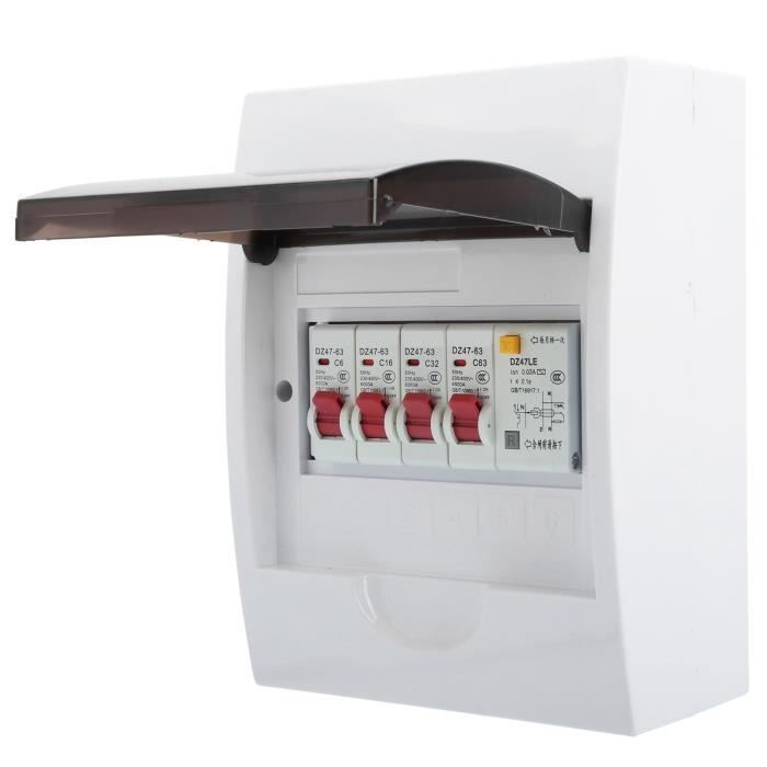 HEG Boite À Fusibles À 3 Voies Boite À Fusibles, 230/400V 63A 30Ma Rcd ...