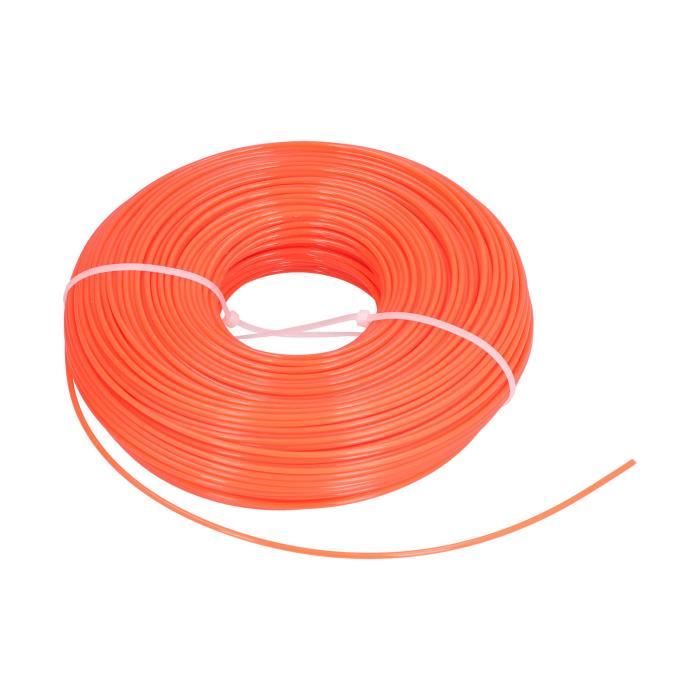 KIMISS ligne pour coupe-bordure de jardin Pièce de rechange de ligne de coupe-herbe ronde en ...