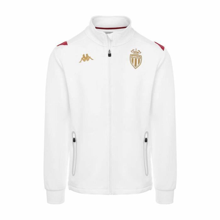 Veste AS Monaco 2022/23 - white - M - Cdiscount Sport