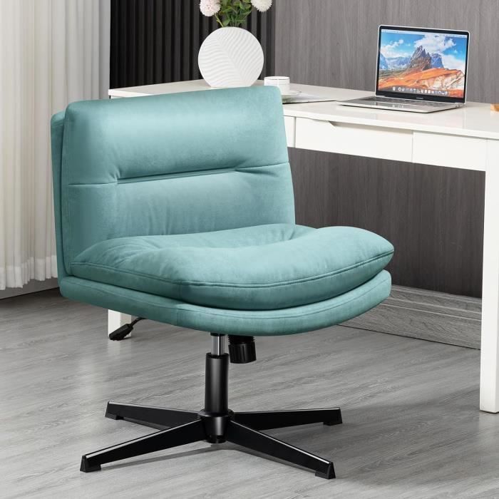Chaise de bureau sans accoudoirs, sans roulettes, ergonomique ...