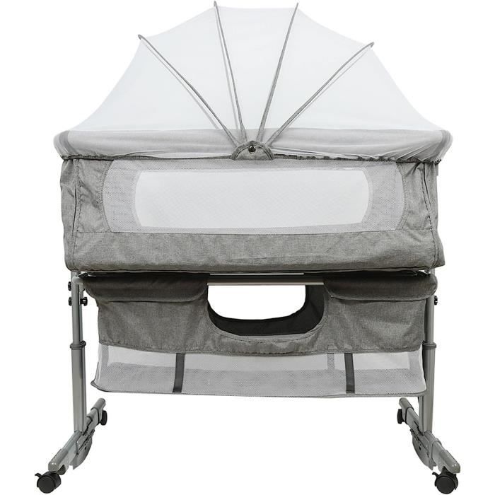 Berceau Cododo avec Matelas et Moustiquaire 2 in 1 Lit Bébé Cododo pour ...