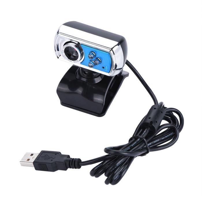 TMISHION caméra Web Webcam HD 360 Degrés De Rotation USB HD 12 ...