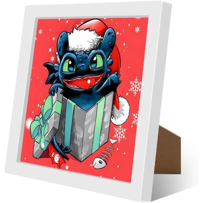 Diamond Painting Enfant Toothless, 5D Diy Broderie Diamant Kit Complet ...