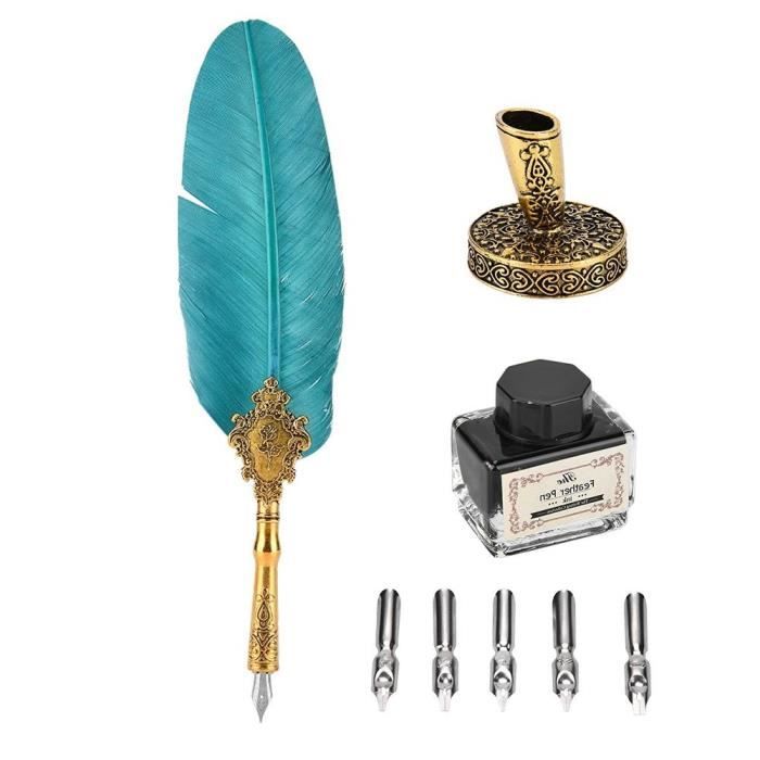 VBESTLIFE stylo signe Stylo plume classique rétro ancien style européen ...