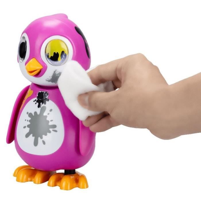 Pingouin interactif rose - RESCUE PENGUIN - SILVERLIT - 20 émotions ...