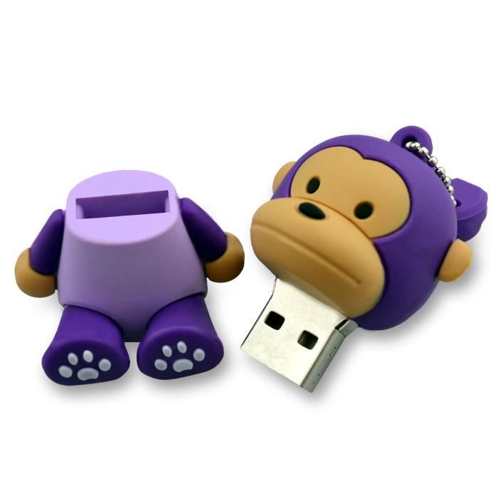 33200090032 DRÔLE CLE USB 32Go SINGE ASSIS POURPRE - Cdiscount Informatique