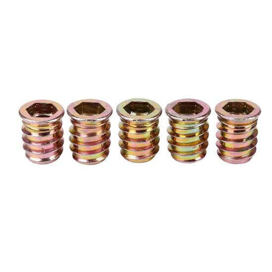 Lot de 5 insert filete M10 x 20 mm pour bois - Cdiscount Bricolage