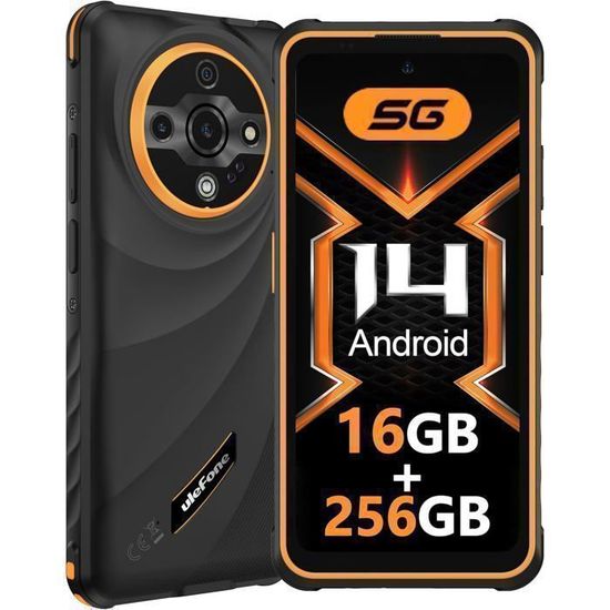Smartphone Robuste Ulefone Armor X31 Pro 5G 16Go+256Go 6.56'' FHD+ ...